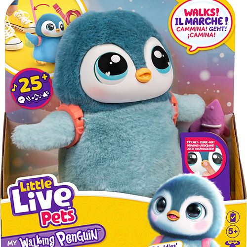 Peluche Interativo - My Pet Penguin - Little Live Pet | Moose Toys | Darty