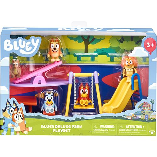 Parque da Bluey - Kit Playset Deluxe - Moose Toys | Darty