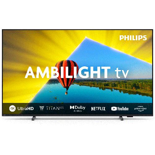 Smart TV Philips 55'' UHD 4K 55PUS8079 139cm | A MediaMarkt agora é Darty