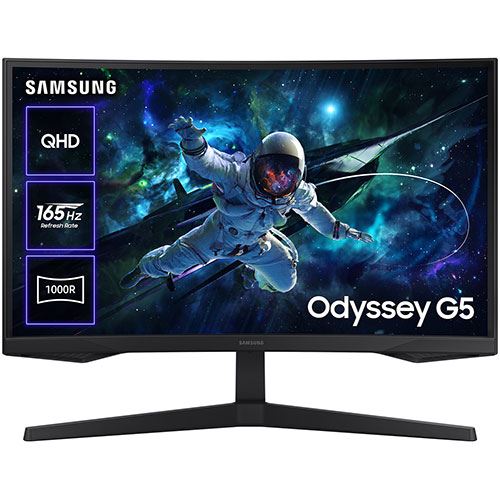 Monitor Gaming Curvo Samsung Odyssey G5 LS32CG552 | 32'' | QHD | 165 H ...