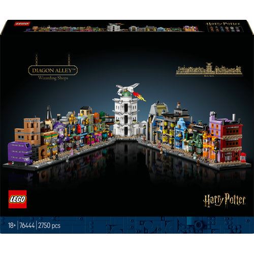LEGO Harry Potter™ 76444 - Lojas de Feitiçaria da Diagon-Al | Darty