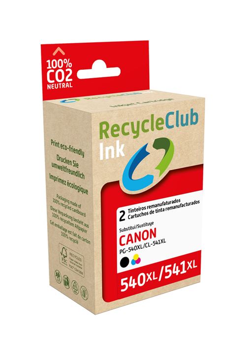 Tinteiro Recycleclub Canon PG-540XL | CL-541XL - 2 Uni. | A MediaMarkt ...