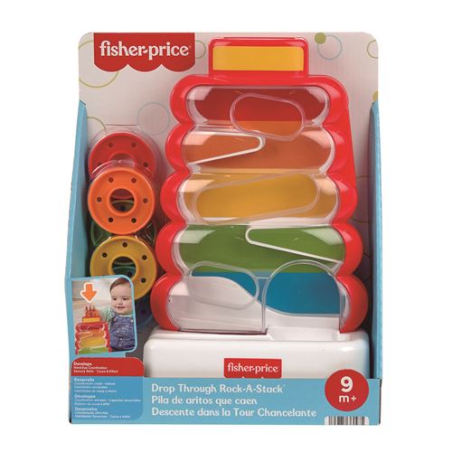 Pirâmide Fisher Price Rock-A-Stack - Mattel | Darty