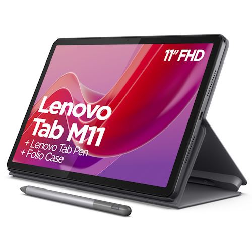 Tablet Lenovo Tab M11 TB330FU - 8GB - 128 GB - Wi-Fi + Capa + Pen | A ...