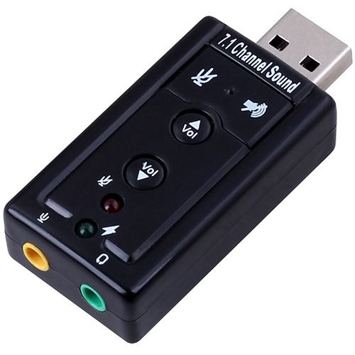 Adaptador áudio USB 7.1 Ewent EW3762 | Darty