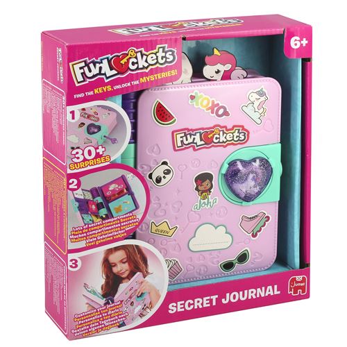 Diário Funlockets Secret Journal - Jumbo | Diset | Darty