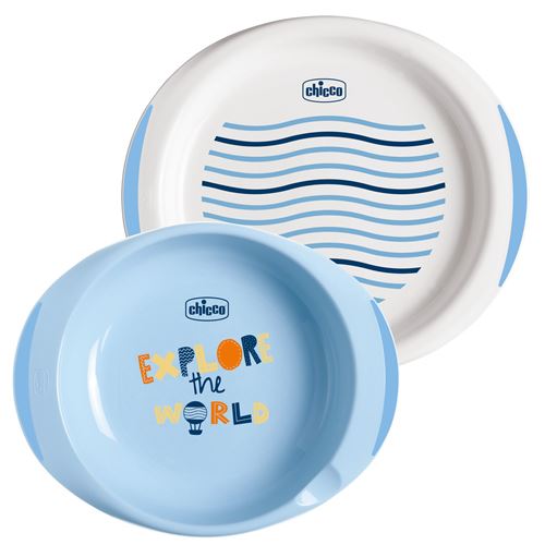 Conjunto de Papa +12 Meses - Set de 5 Peças - Azul- Chicco | A ...