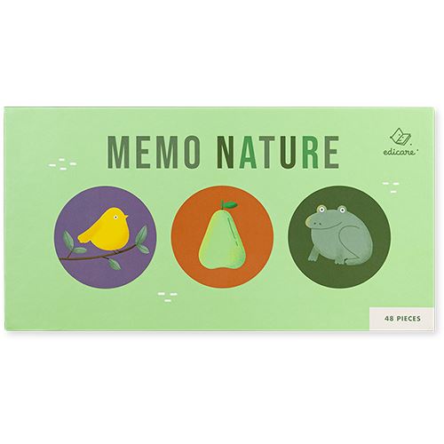 Jogo Memo Nature - Edicare | Darty