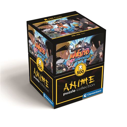 Puzzle Cube Anime Collection: Naruto | Imagem 2 - 500 Peças - Clemento ...