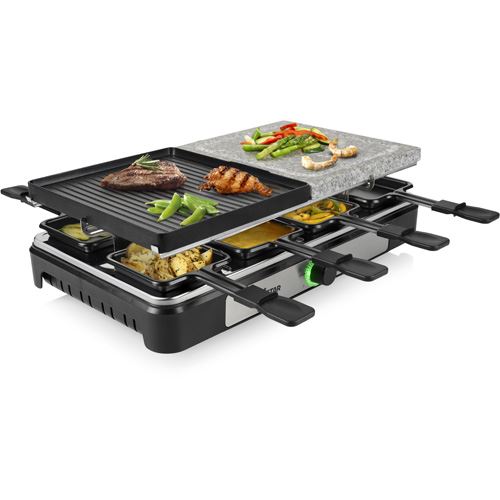 Grelhador Raclette Pedra | Teflon Tristar RA-2736 Stone Grill | 1400 W ...