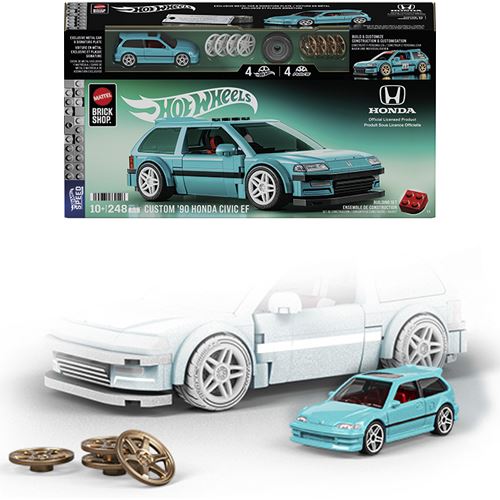 Carro Hot Wheels Speed Custom '90 Honda Civic EF - DIY - Mattel Brick ...