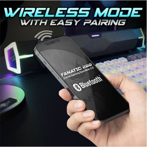 Coluna Gaming Bluetooth Spirit Of Gamer Fanatic 2.0 - Preto | A ...