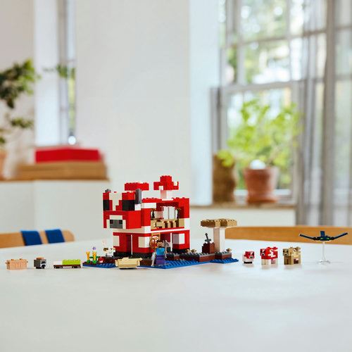 LEGO® Minecraft 21270 - A Casa Mooshroom | Darty