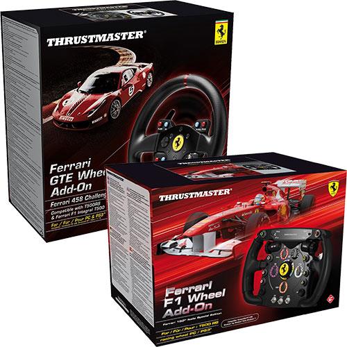 Pack Volantes Thrustmaster - 2 Add-Ons (Ferrari 458 Challenge + Ferrar ...