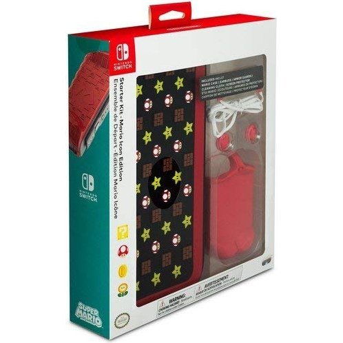 Starter Kit PDP Nintendo Switch Mario Icon Edition | Darty