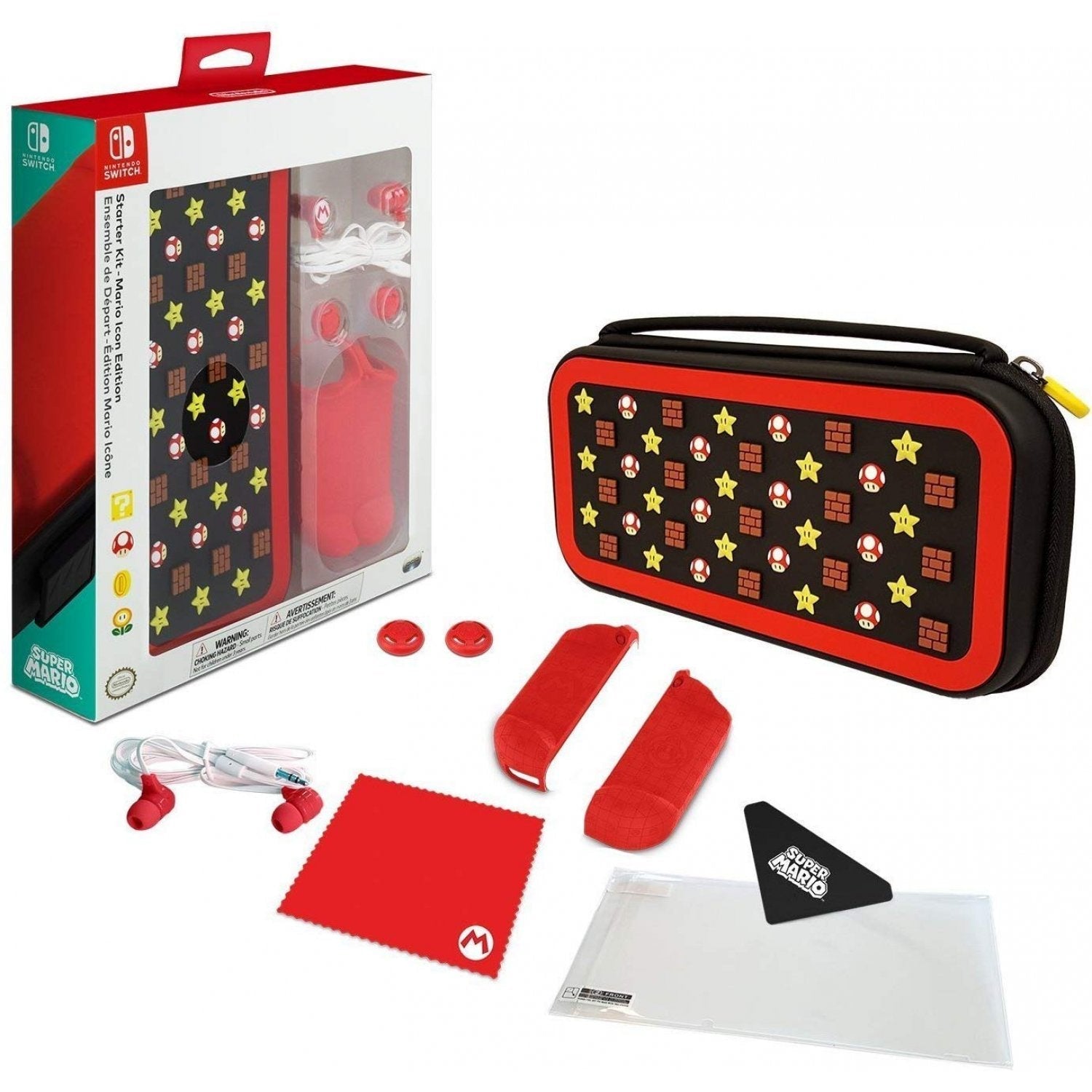 Starter Kit PDP Nintendo Switch Mario Icon Edition | Darty